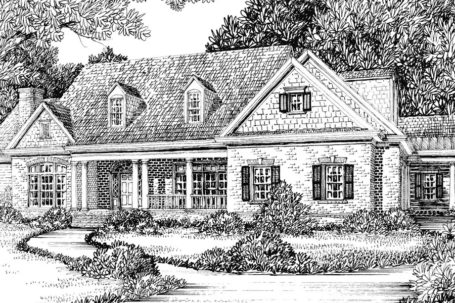 Beecham Manor House Plan | Southern Living House Plans